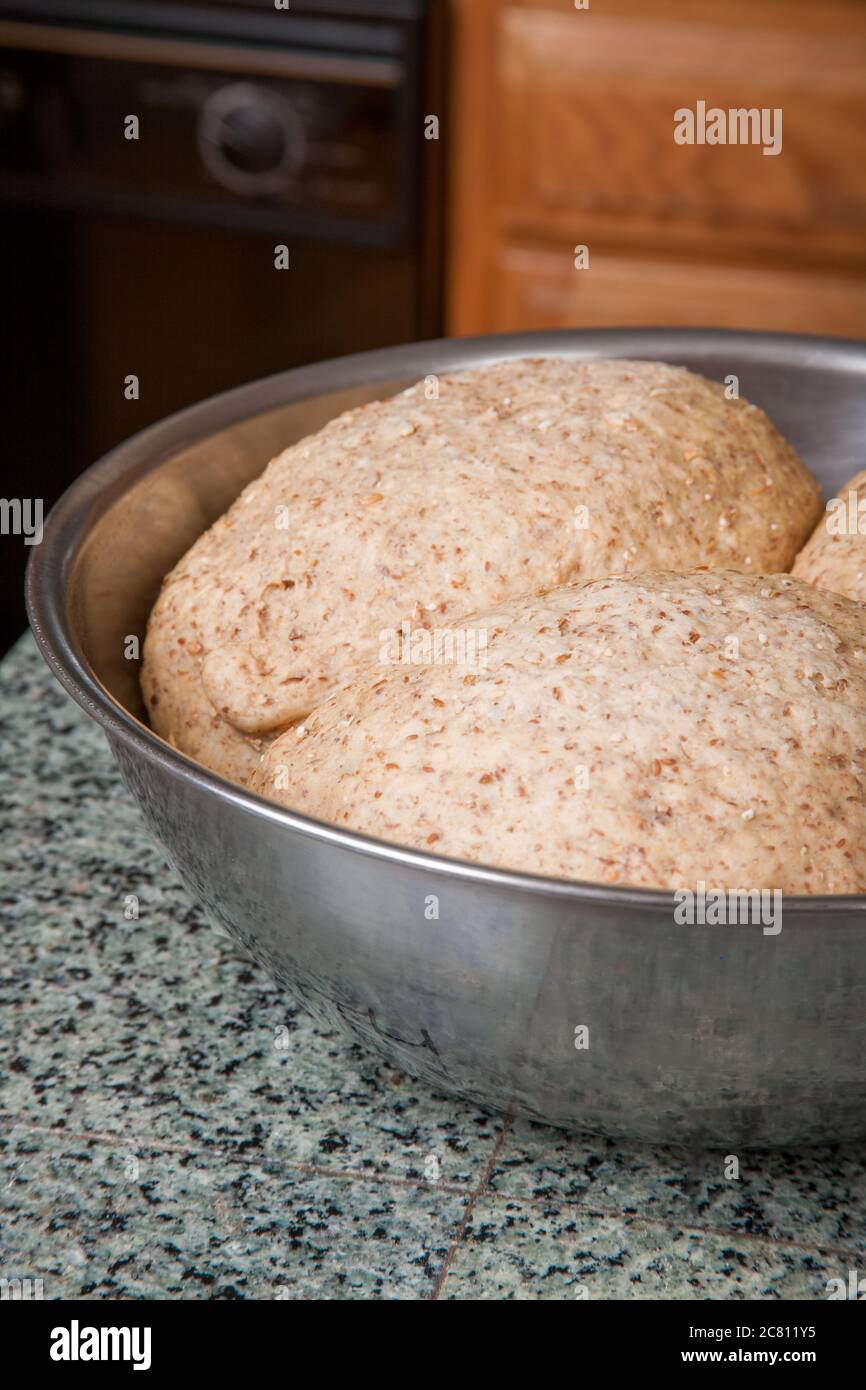 Risen Bread Dough High Resolution Stock Photography and Images - Alamy