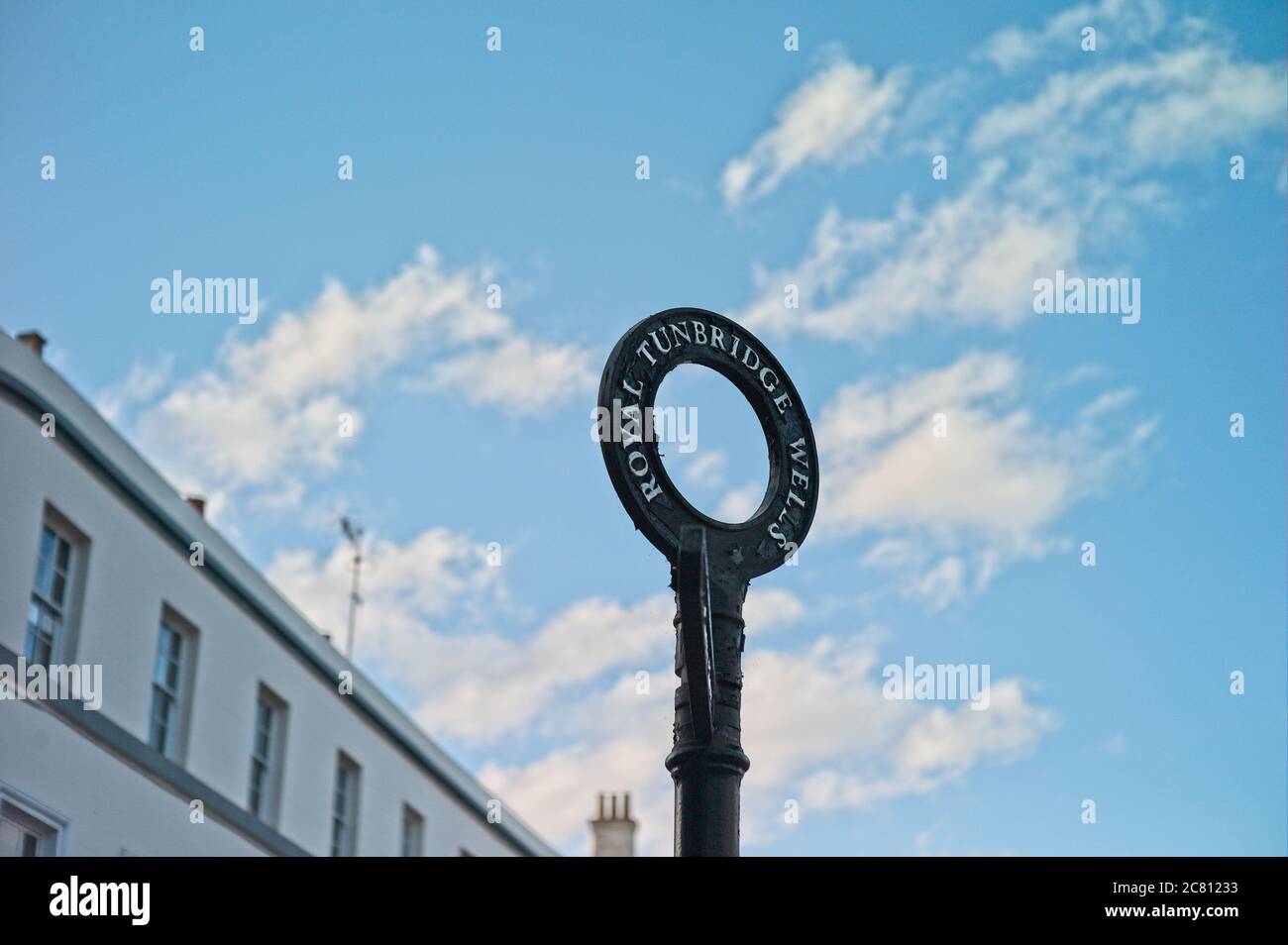 Royal Tunbridge Wells sign Stock Photo - Alamy