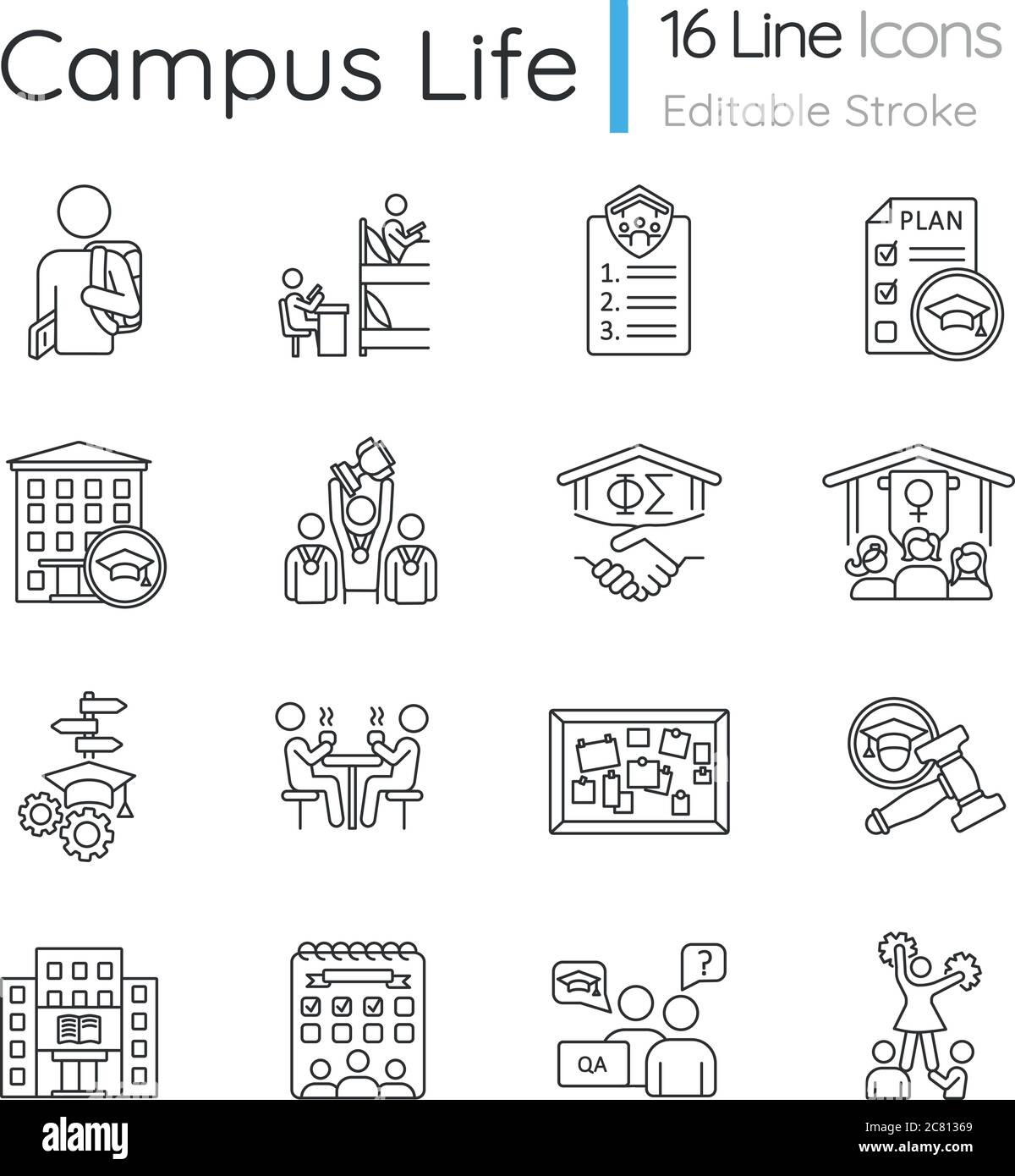 Roommate college Stock Vector Images - Alamy