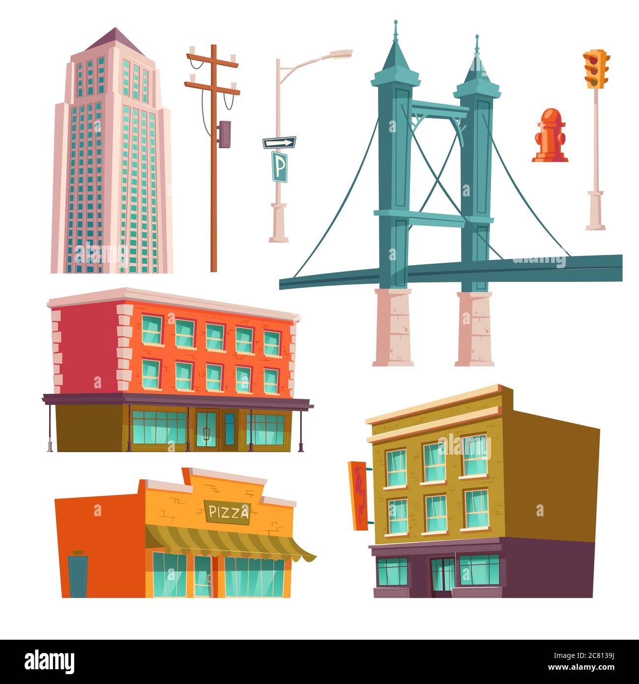 Fire bridge Cut Out Stock Images & Pictures - Alamy