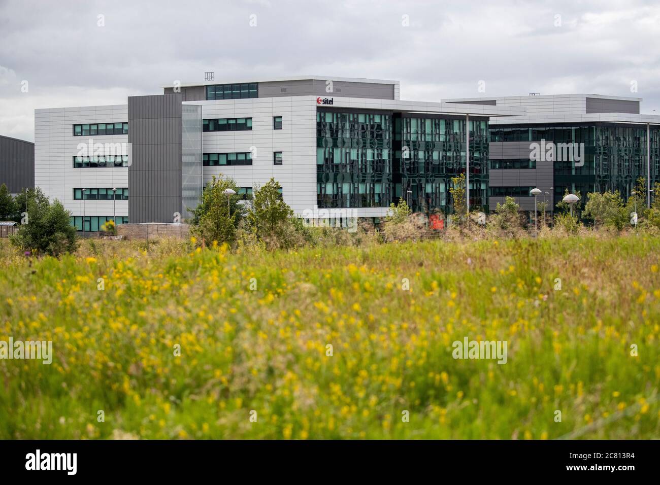 Sitel call centre at the Maxim Business Park near Motherwell, North ...