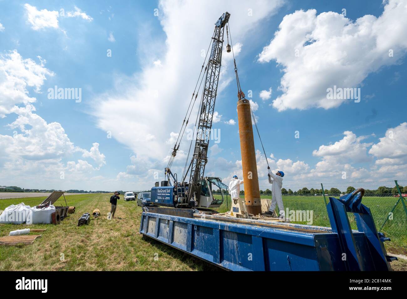 Manching, Germany. 20th July, 2020. The PFC remediation measures at the ...