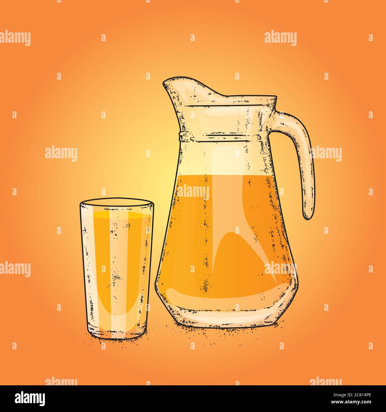 Clear decanter Stock Vector Images - Alamy