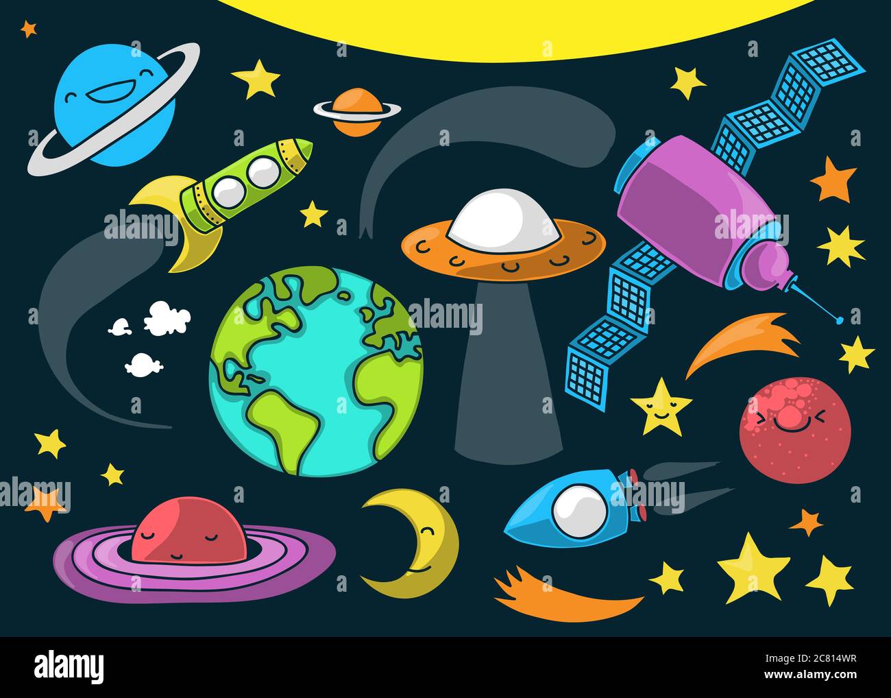 Outer Space Illustration
