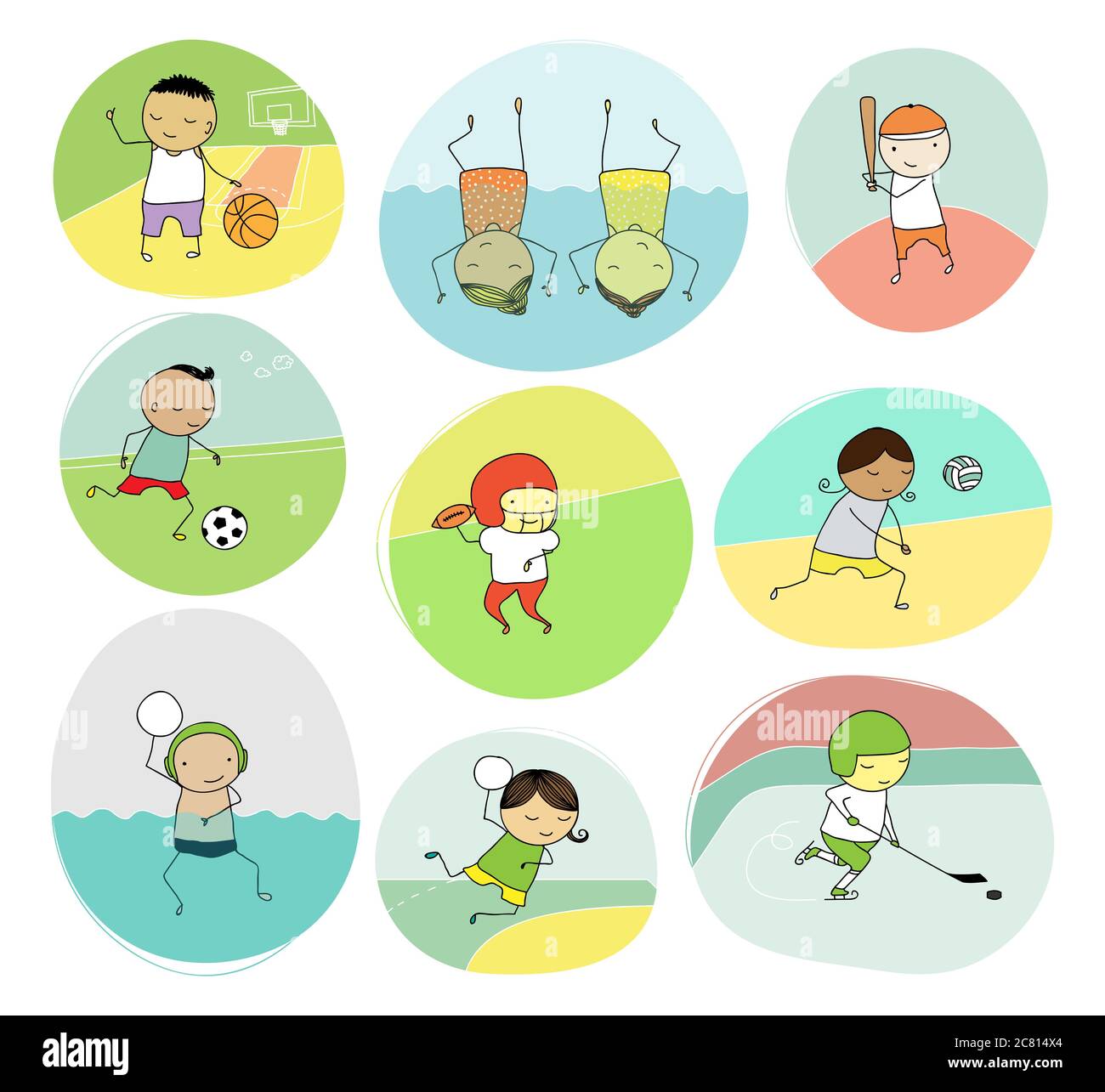 School boy playing volleyball Cut Out Stock Images & Pictures - Alamy