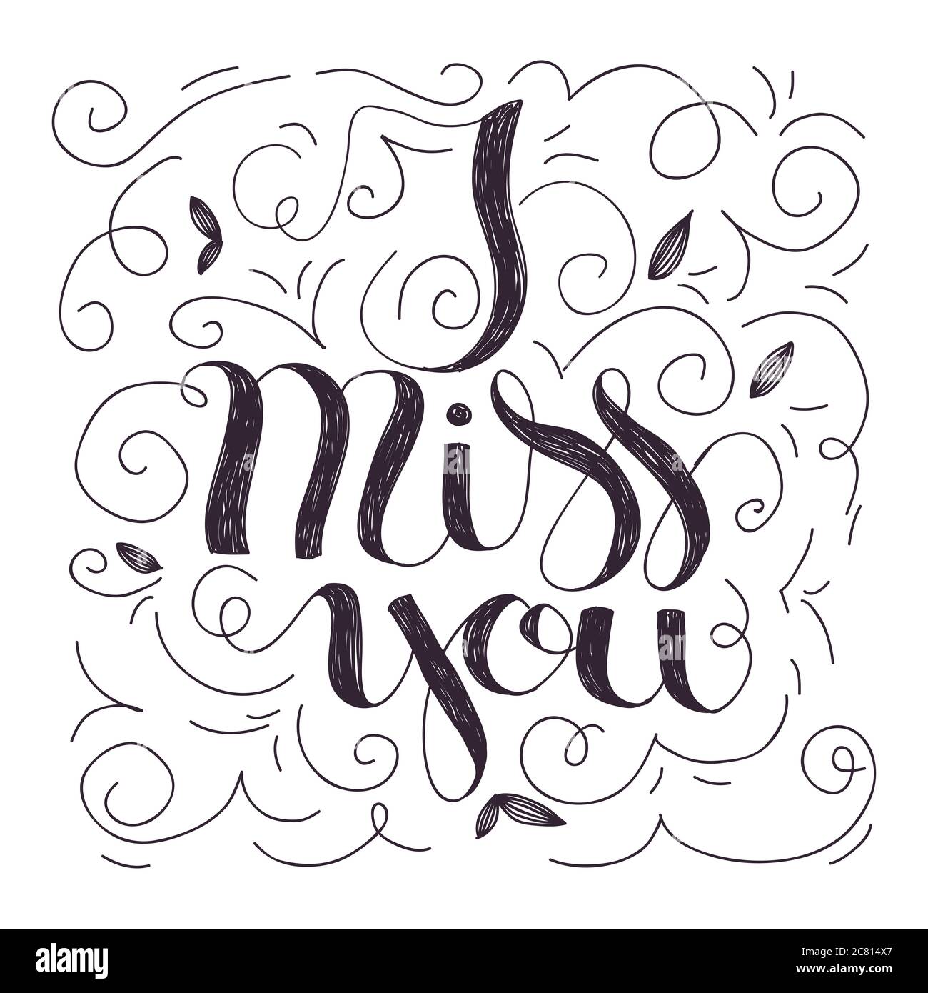 Hand drawn lettering hi-res stock photography and images - Alamy