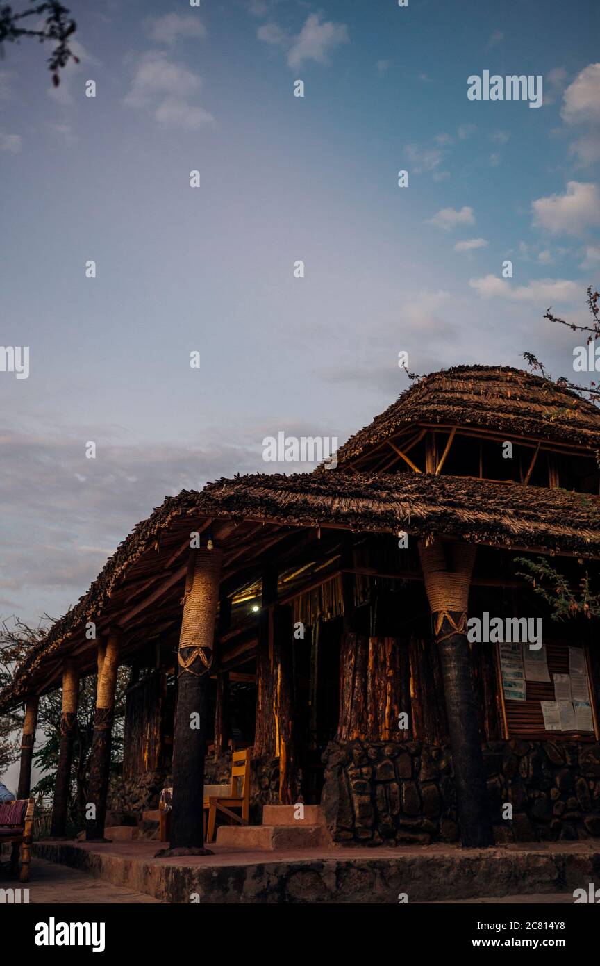 Doho Safari Lodge in Awash National Park, Afar district, Ethiopia Stock ...