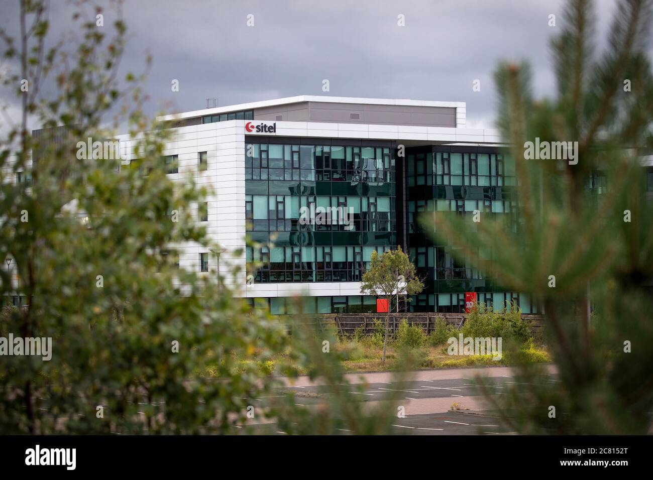 Sitel call centre at the Maxim Business Park near Motherwell, North ...