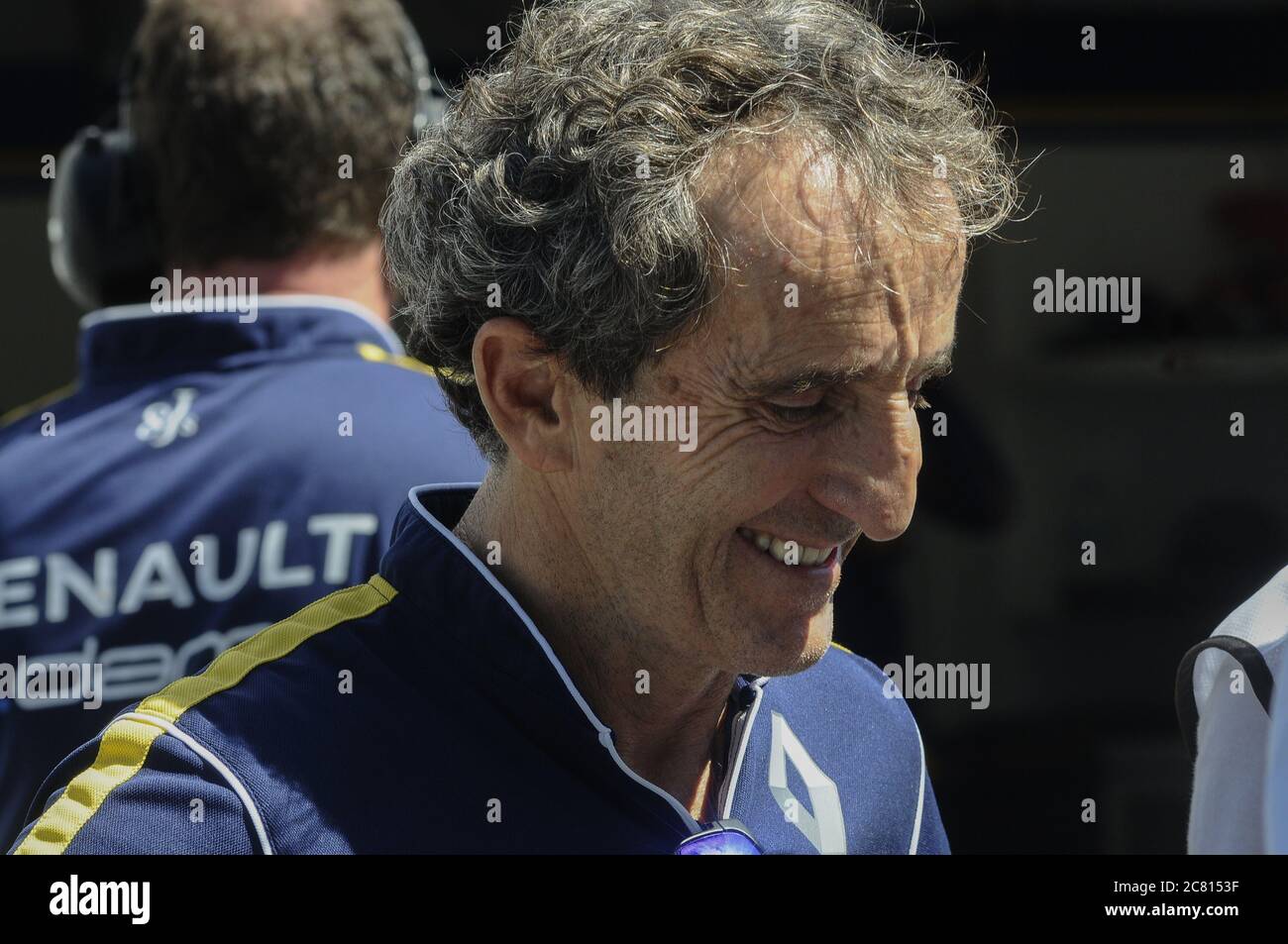 BUENOS AIRES, ARGENTINA - Feb 06, 2016: Four times Formula One Champion ...