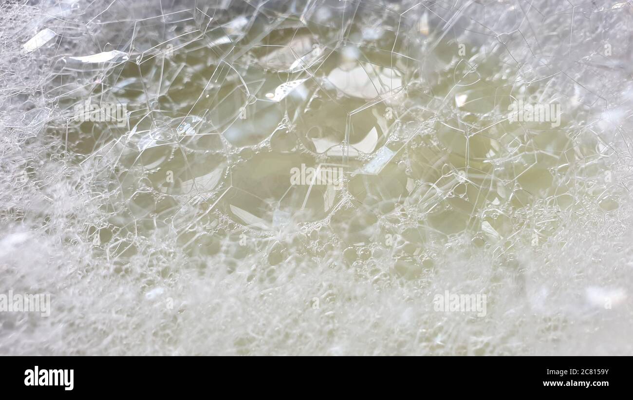 Soap bubbles in close up Stock Photo - Alamy