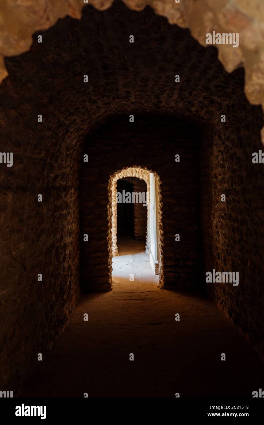 The ancient roman ruins of Uthina in Tunisia Stock Photo - Alamy