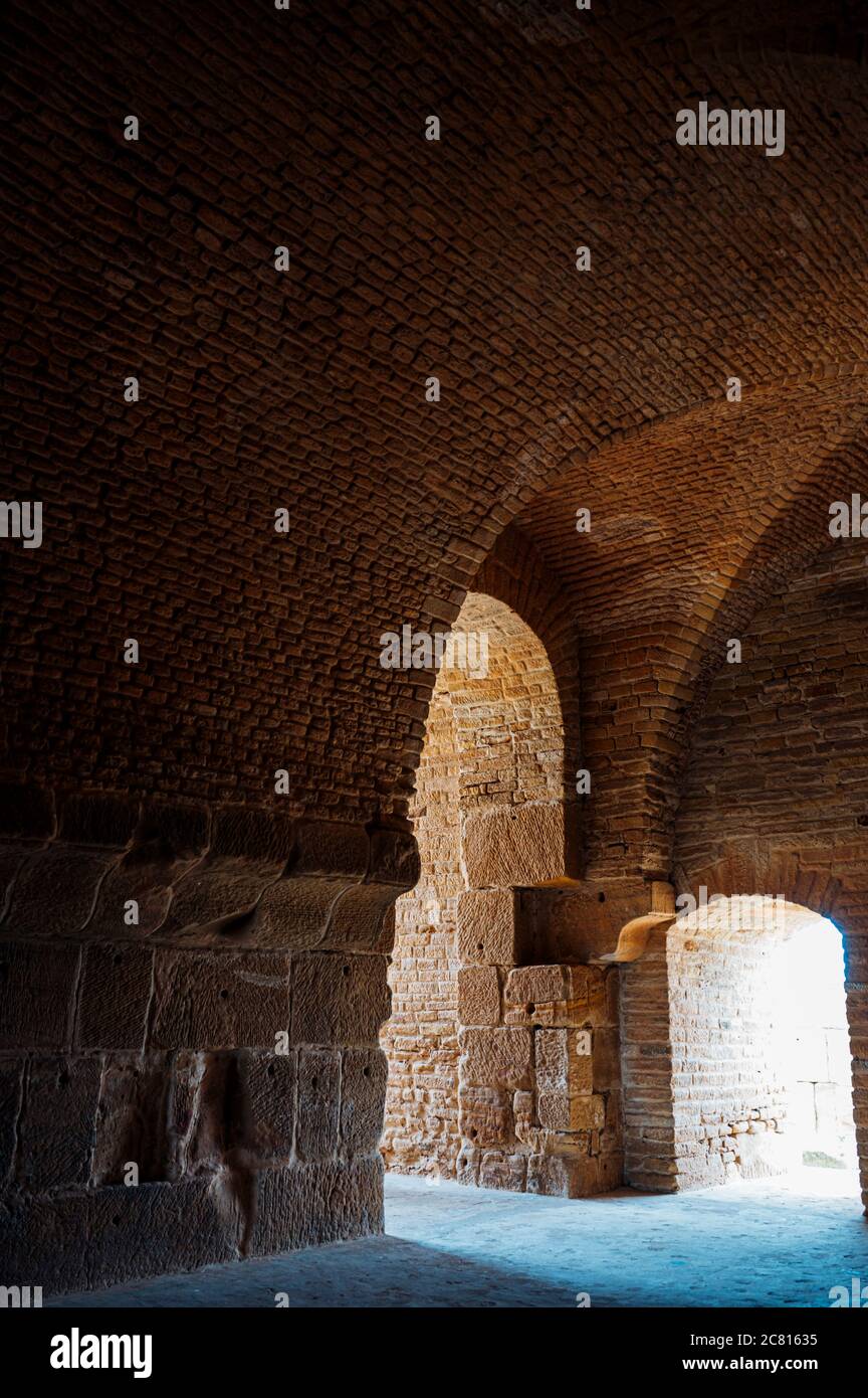 The ruins of Zaghouan Water Temple in Tunisia Stock Photo - Alamy