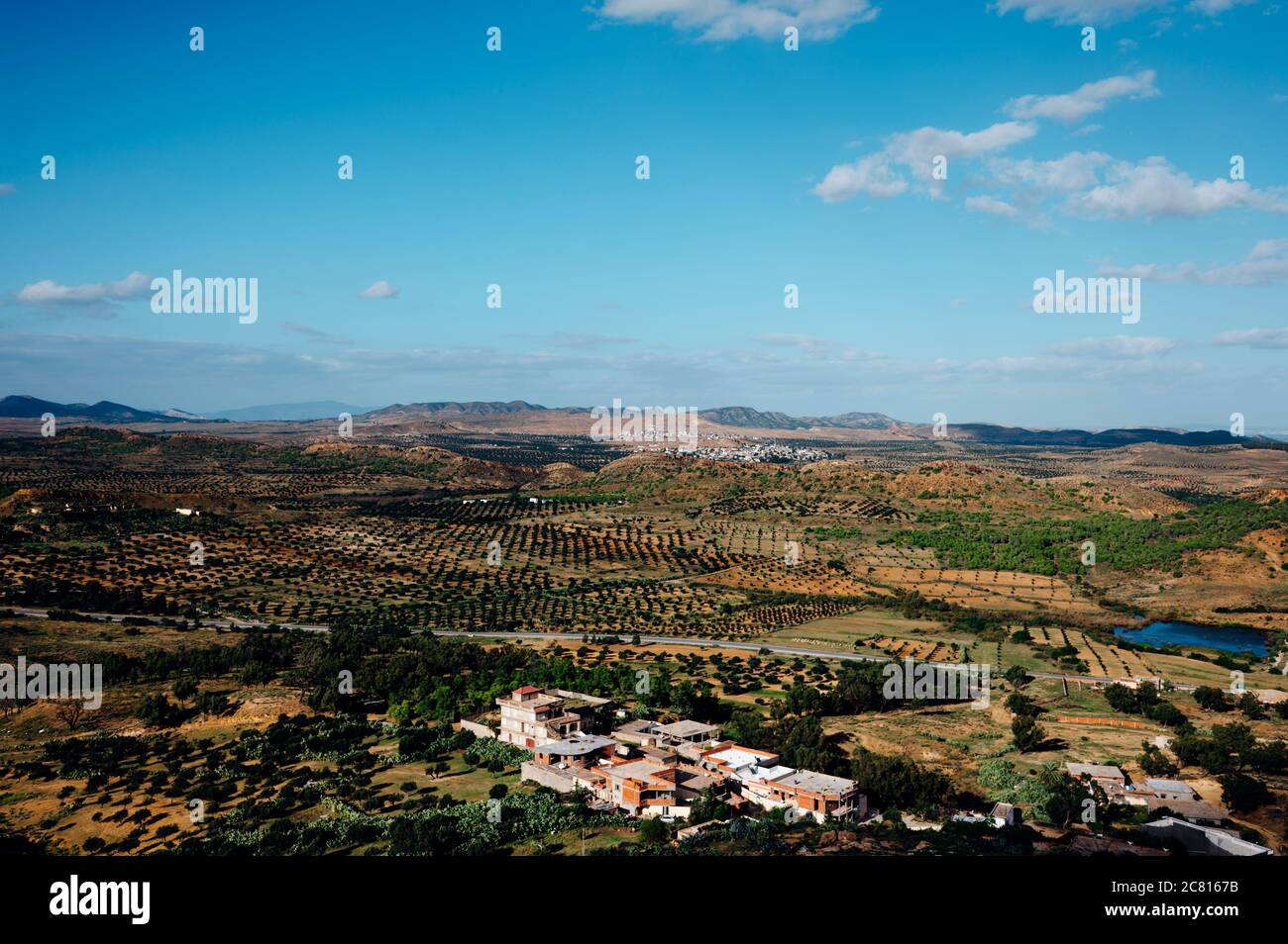 The ancient village of Takrouna in Sahel, Tunisia Stock Photo - Alamy