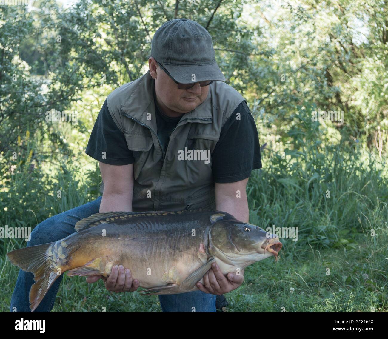 Carp fishing hi-res stock photography and images - Alamy