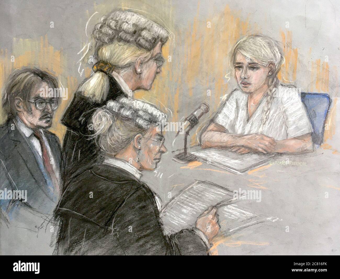 Elizabeth cook actress amber heard hi-res stock photography and images ...