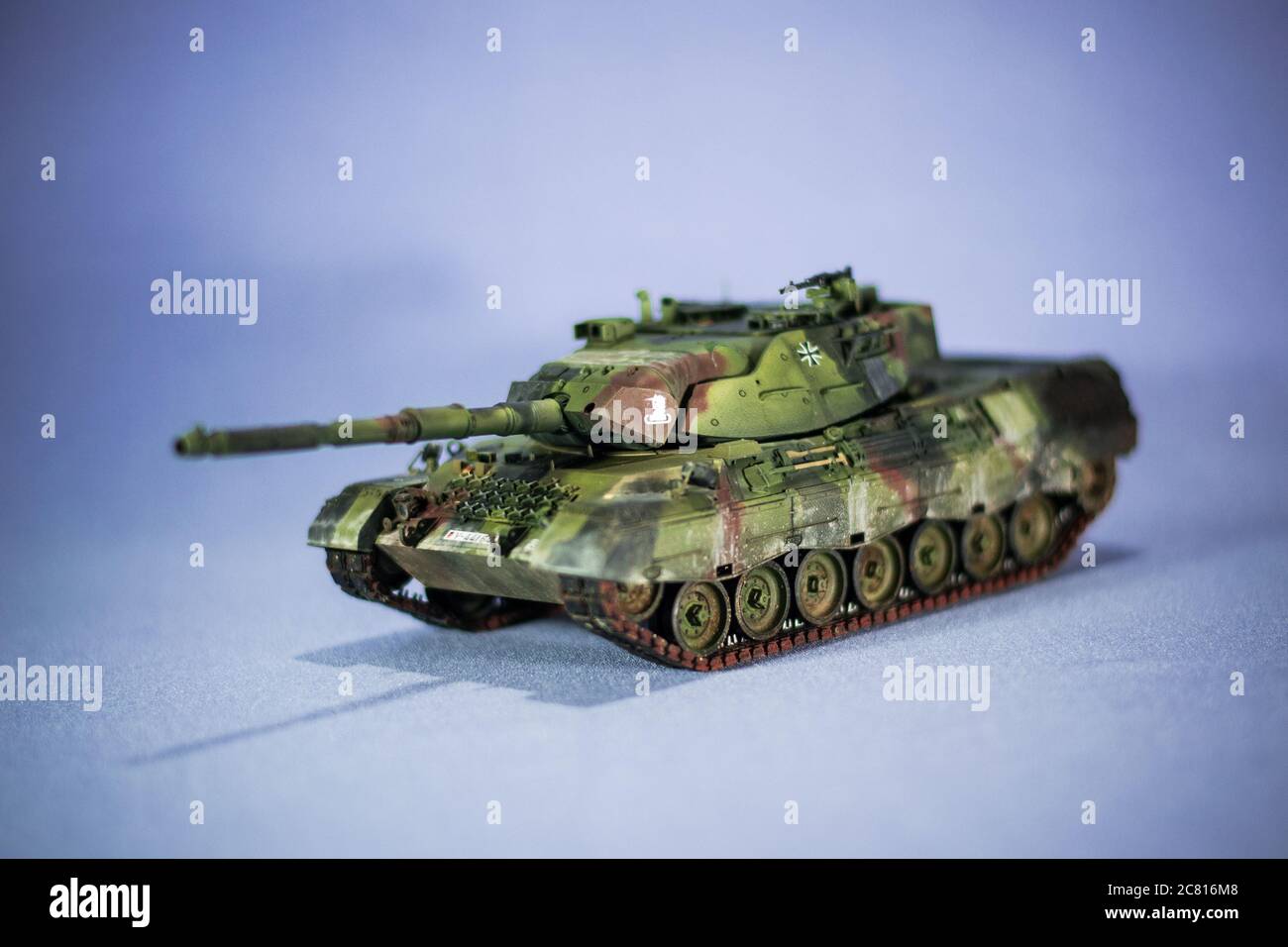Model of Tiger tank from WWII. On an isolated background Stock Photo ...