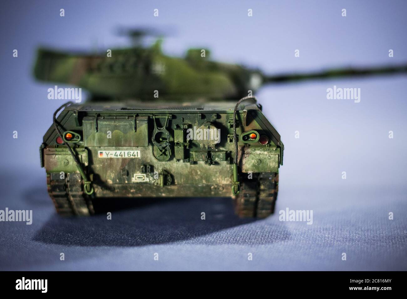 Model of Tiger tank from WWII. On an isolated background Stock Photo ...