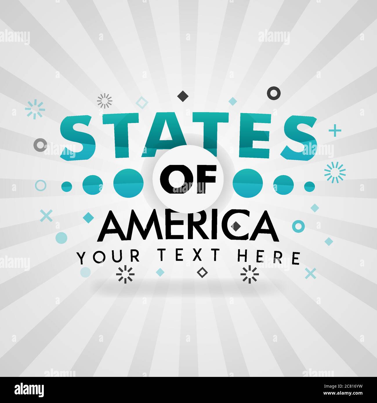 Green logo for states of america. for food cover app, booking ...
