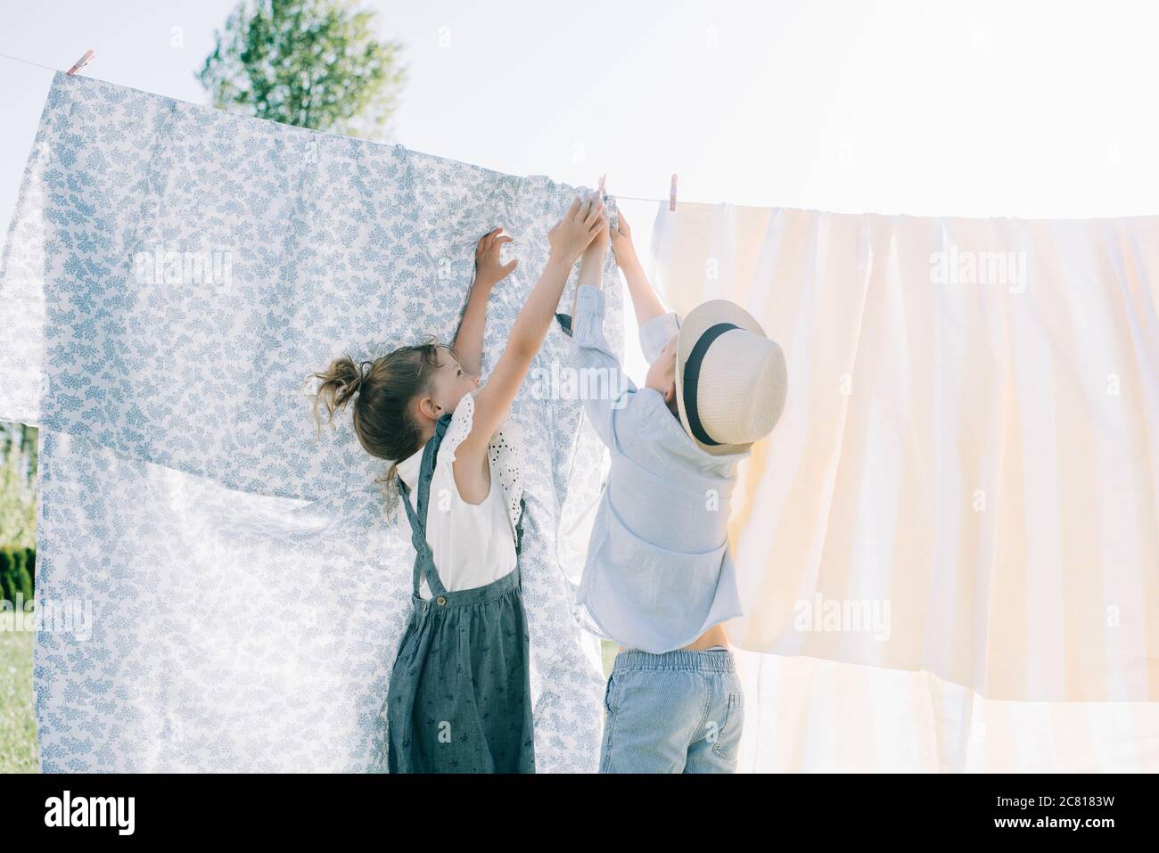 Hang clean hi-res stock photography and images - Alamy