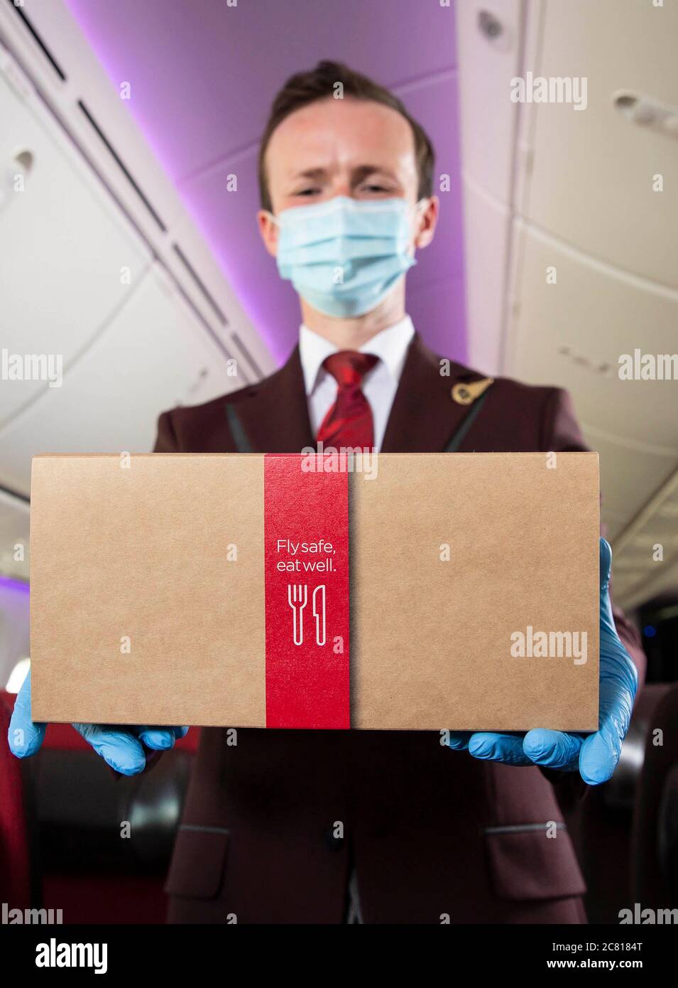 EDITORIAL USE ONLY Flight Service Manager, Simon Cowley unveils the new ...