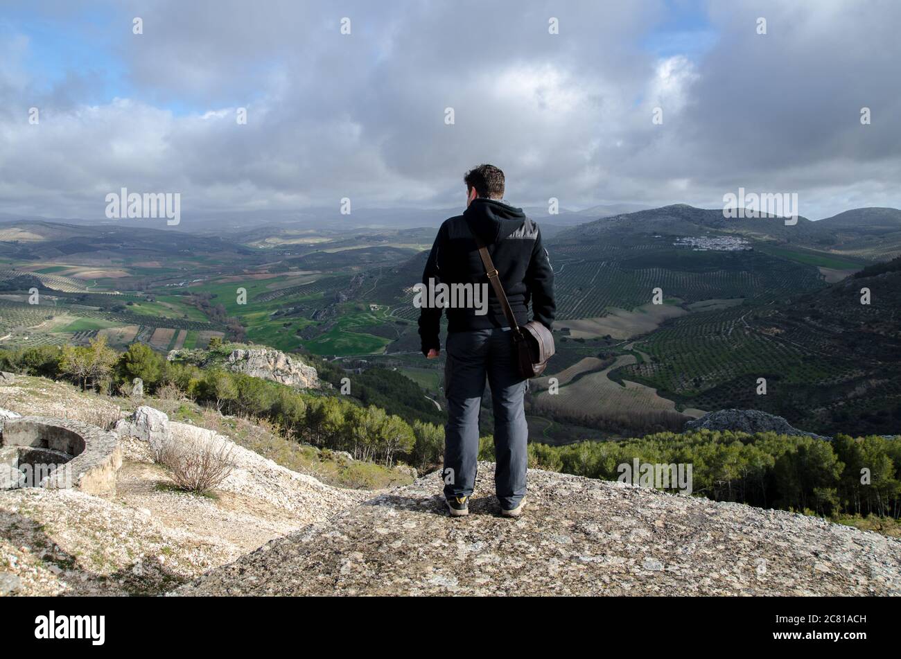 Observing from the hill hi-res stock photography and images - Alamy