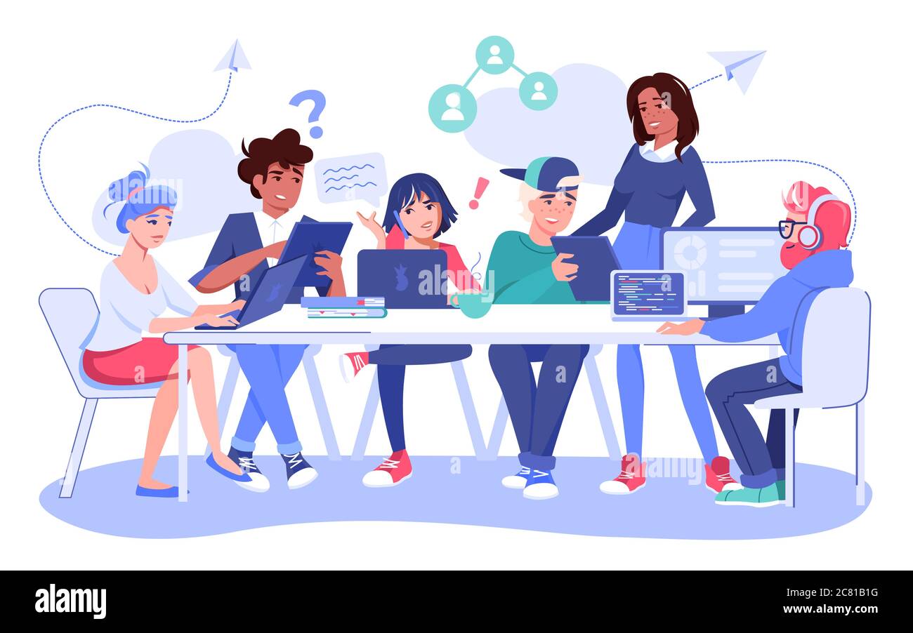 Designer team creative collaboration Cut Out Stock Images & Pictures ...