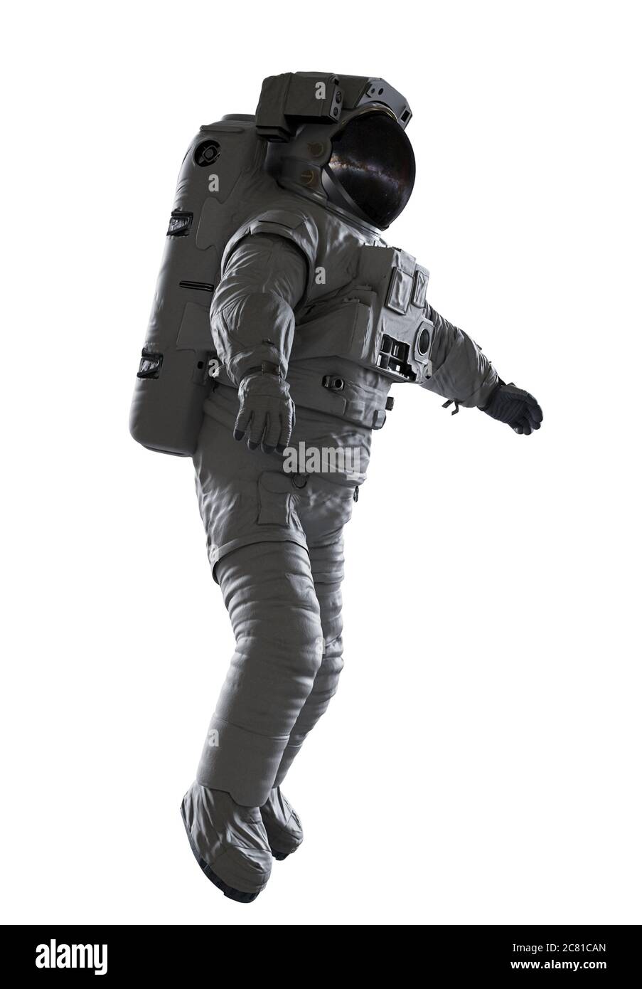 Cosmonaut flying in outer Cut Out Stock Images & Pictures - Alamy