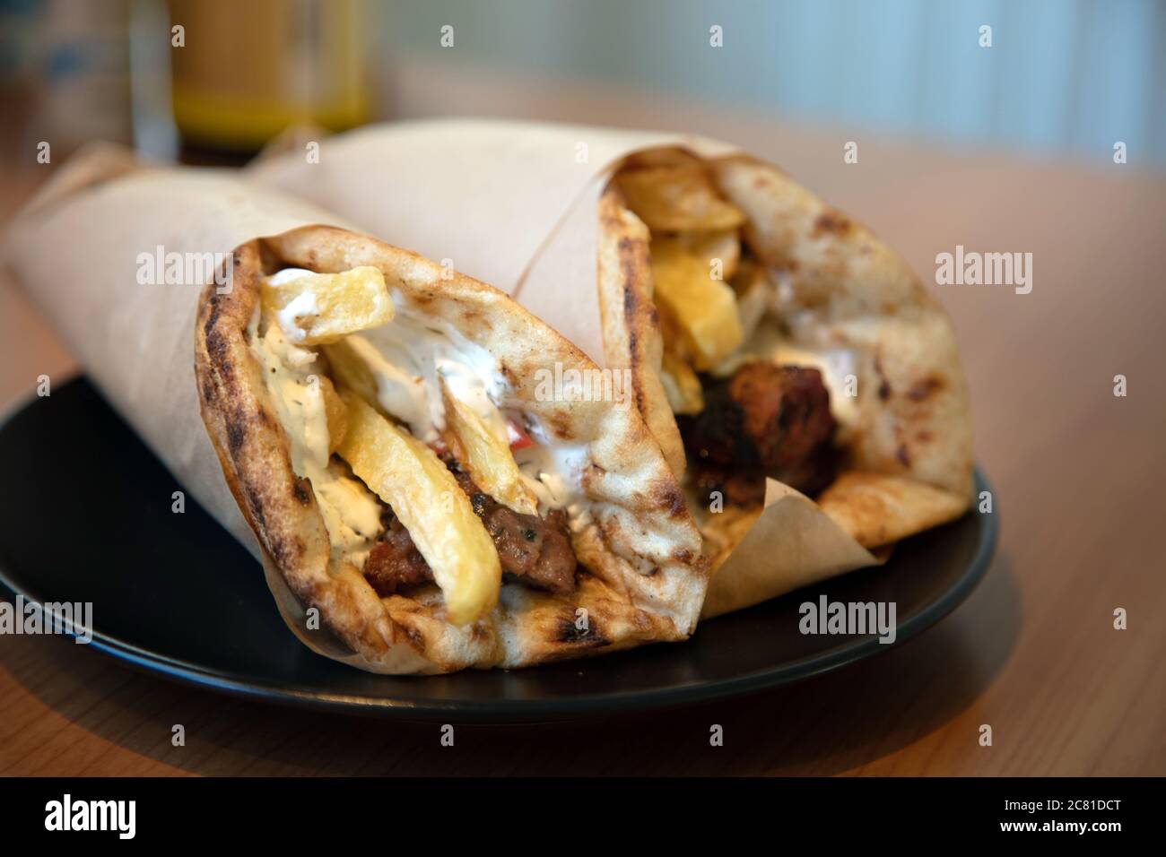 Shawarma bread hi-res stock photography and images - Alamy