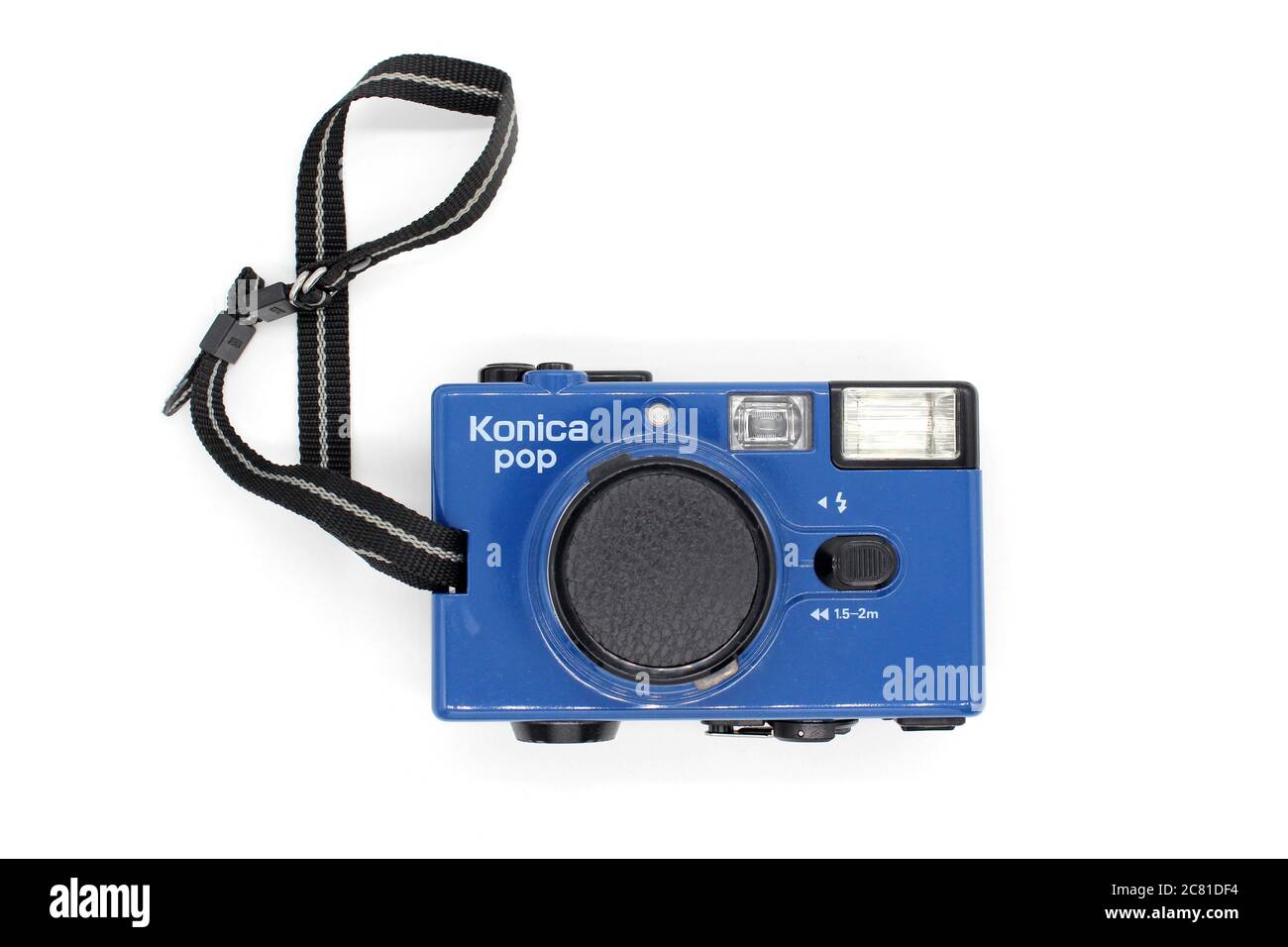 Konica pop camera, isolated on white background Stock Photo - Alamy