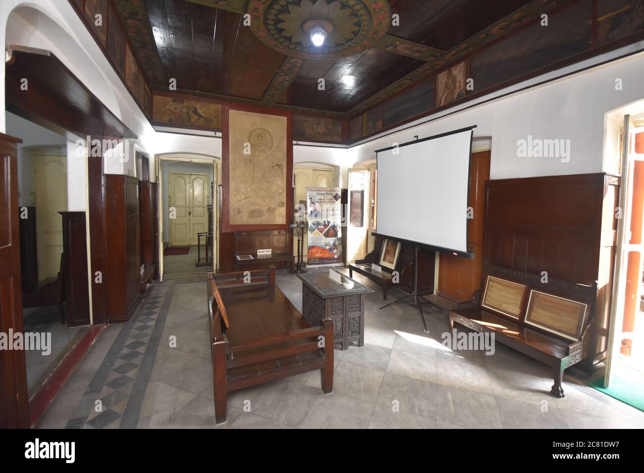 Central Archive Room, ground floor. Acharya Bhaban (built in 1902 ...