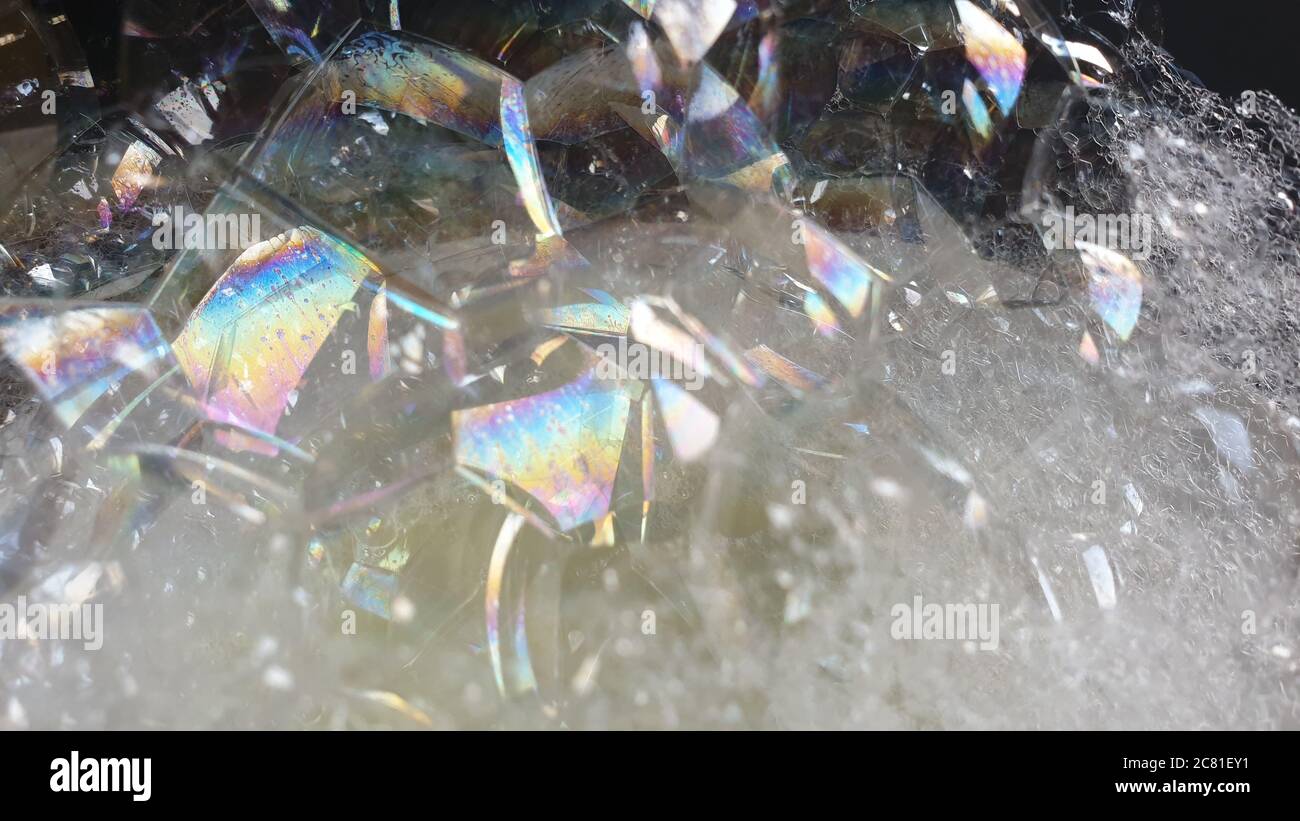 Psychedelic soap bubbles Stock Photo - Alamy