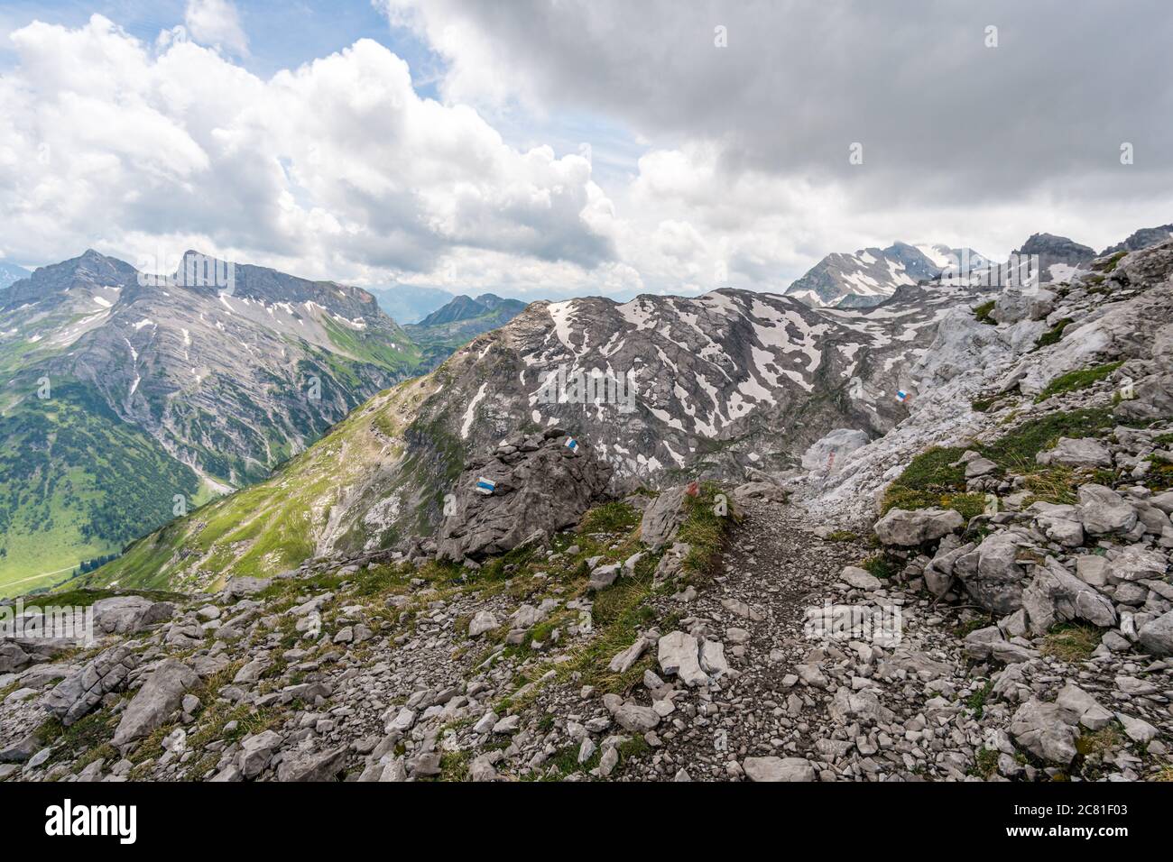 Fantastic hike in the Lechquellen Mountains in Vorarlberg Austria near ...