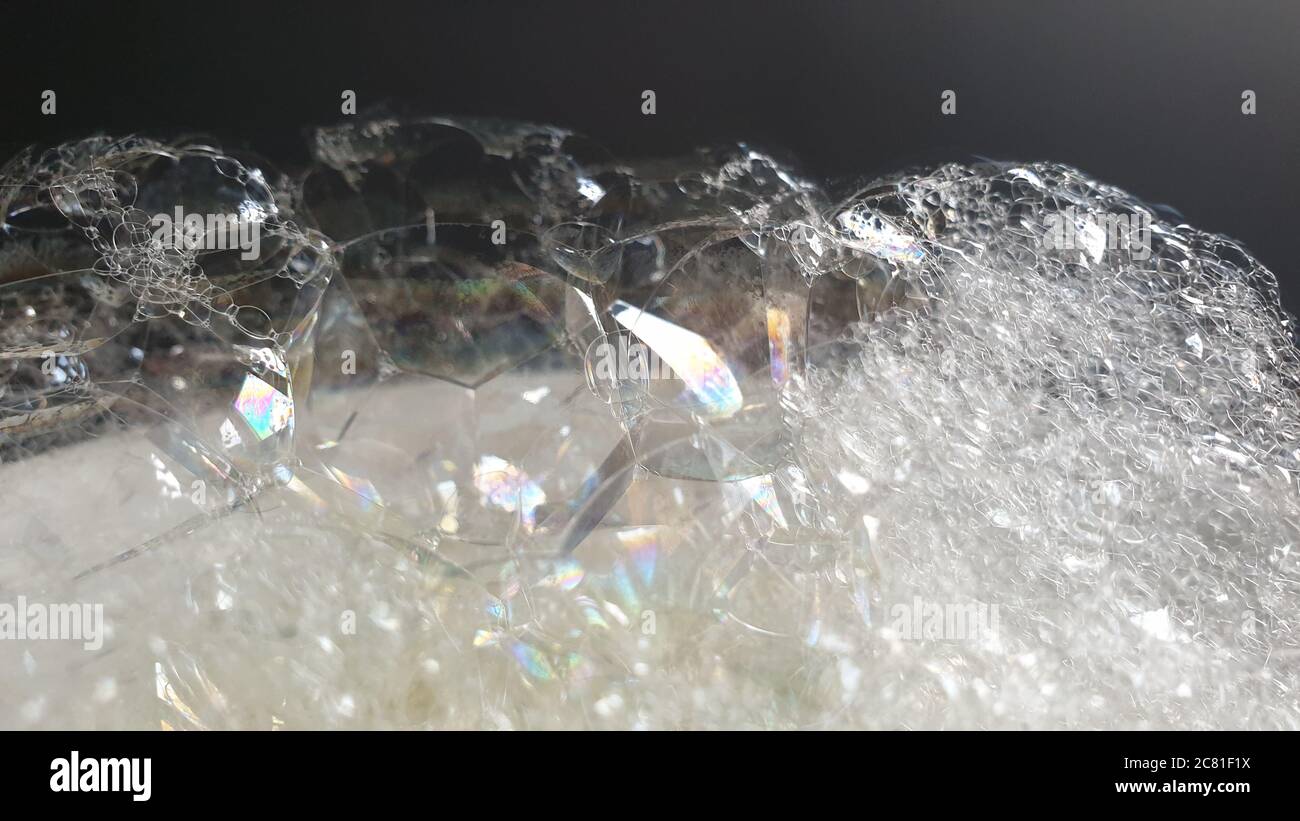 Psychedelic soap bubbles Stock Photo - Alamy