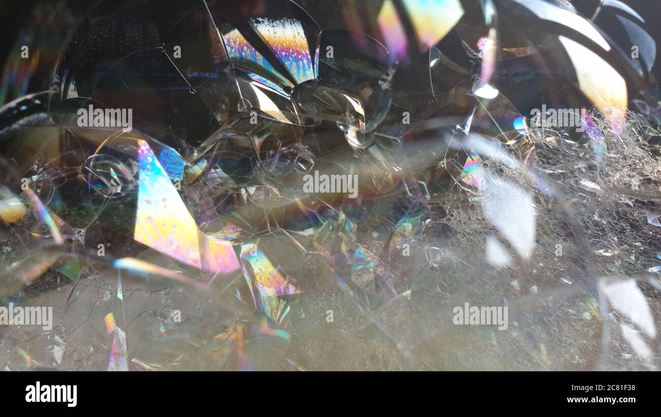 Psychedelic soap bubbles Stock Photo - Alamy