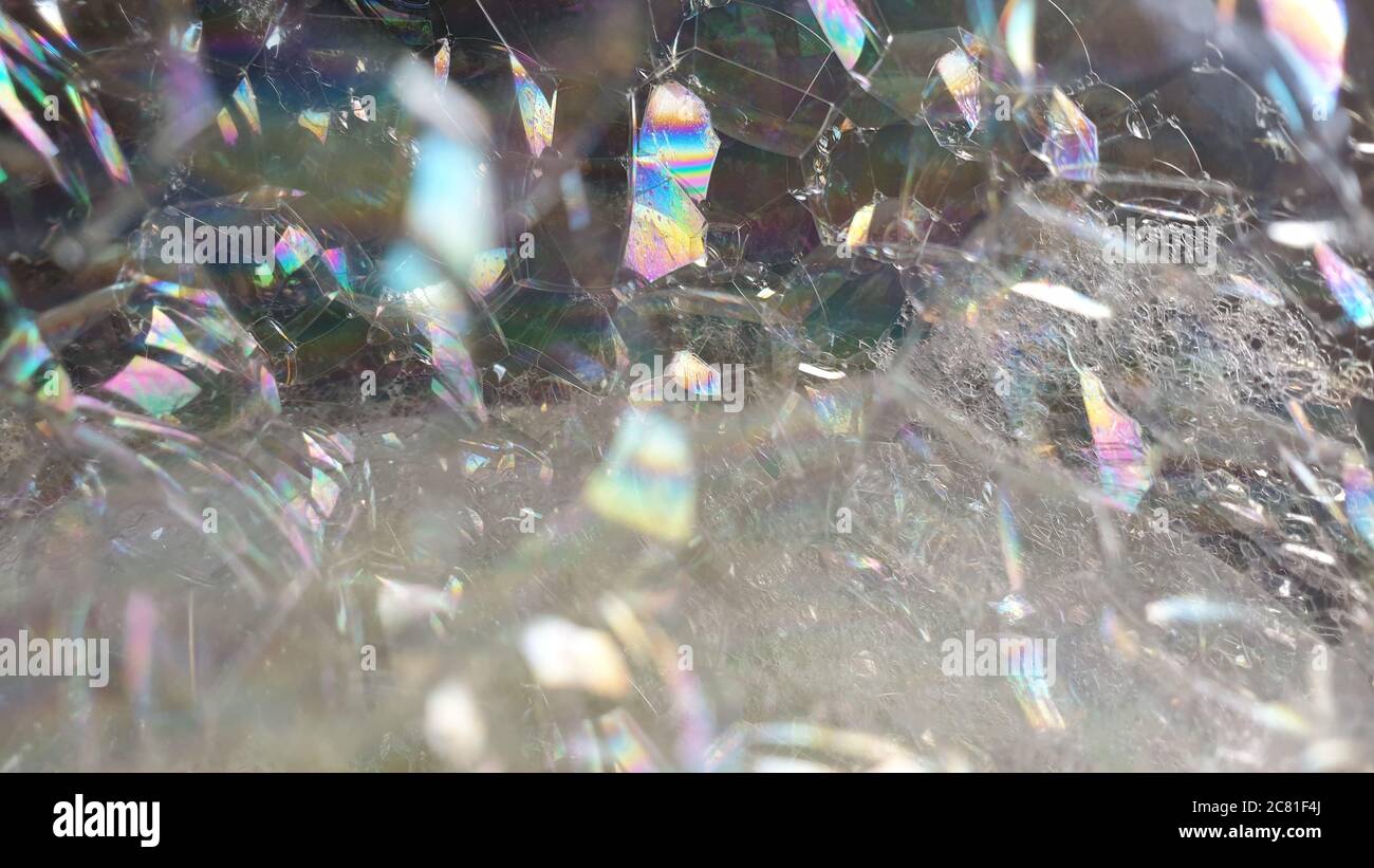 Psychedelic soap bubbles Stock Photo - Alamy