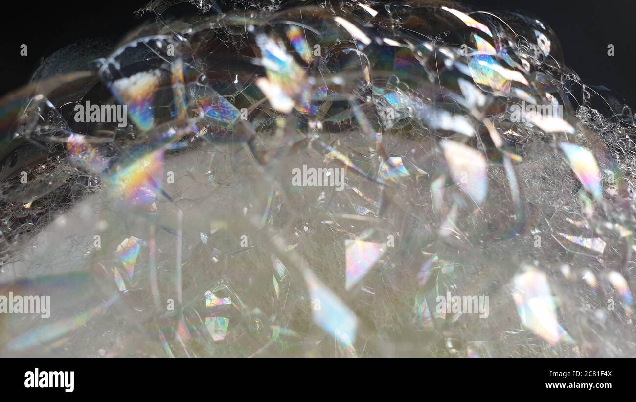 Psychedelic soap bubbles Stock Photo - Alamy