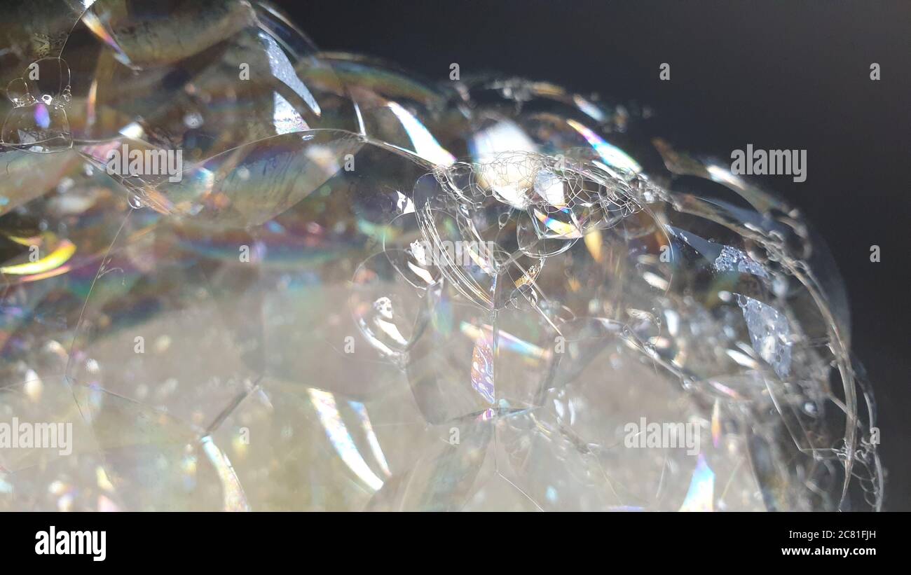 Psychedelic soap bubbles Stock Photo - Alamy