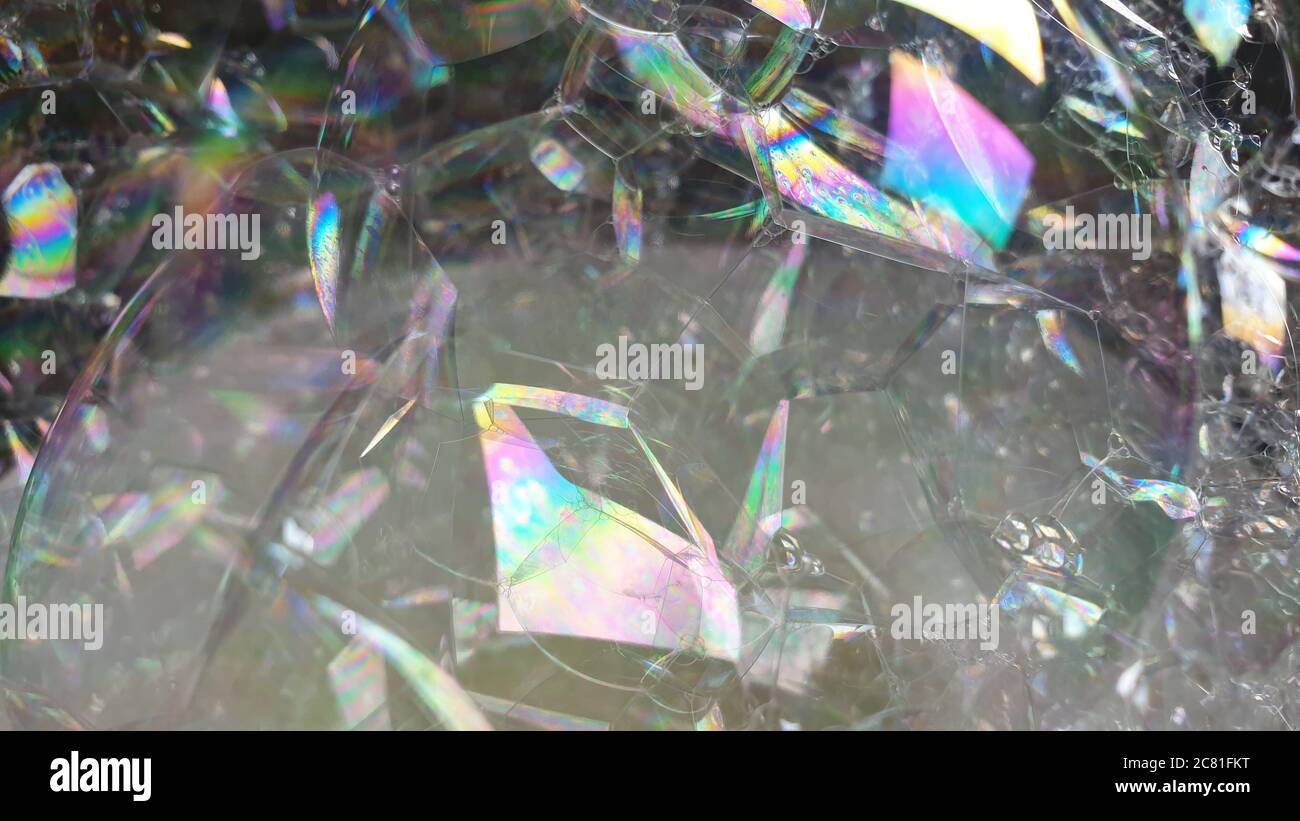 Psychedelic soap bubbles Stock Photo - Alamy