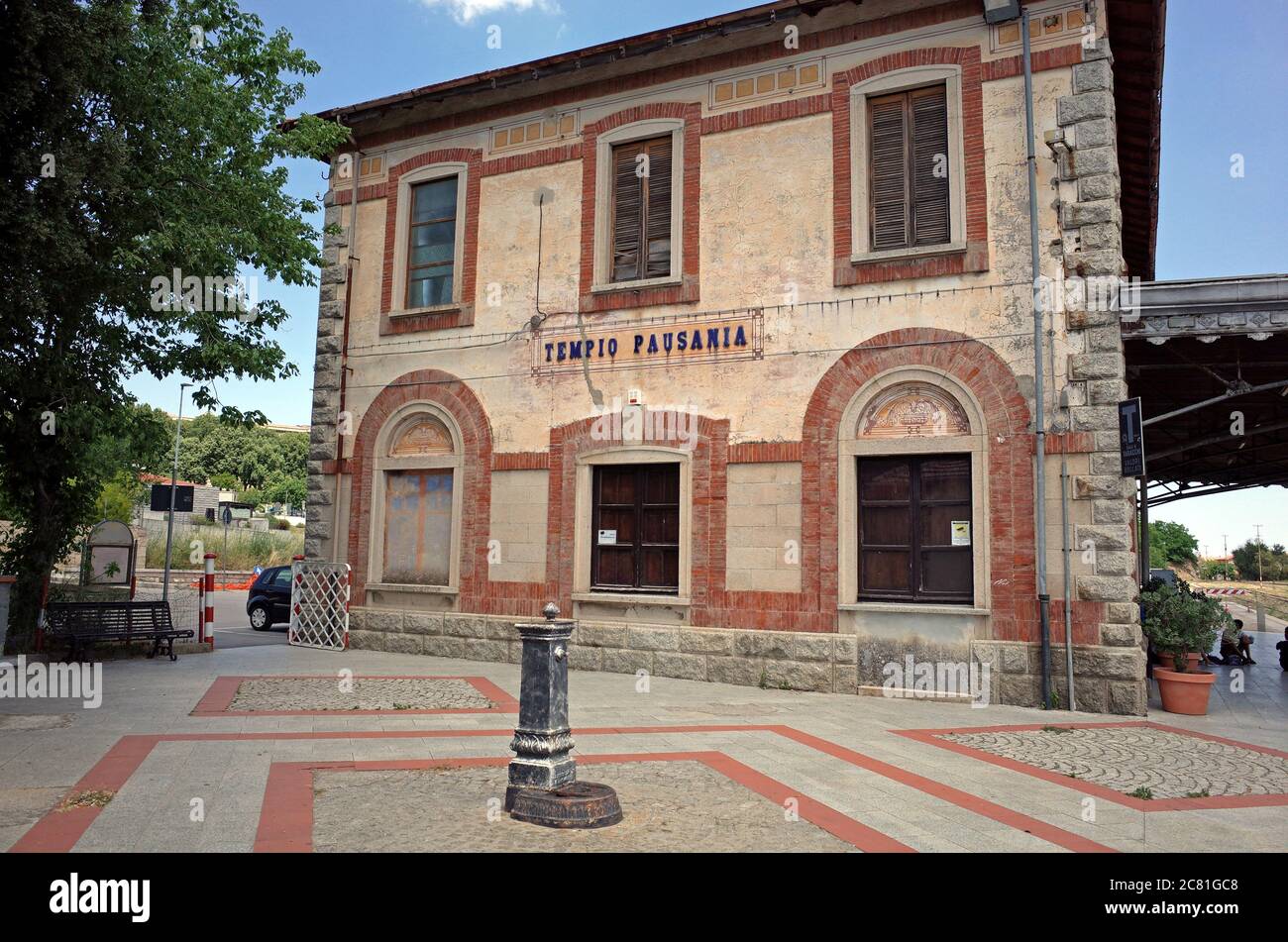 Tempio Pausania, Sardinia, Italy. The old rail station Stock Photo - Alamy
