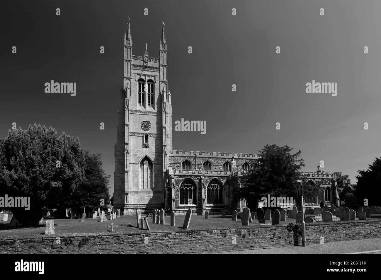 Cambridgeshire england bridge uk Black and White Stock Photos & Images ...