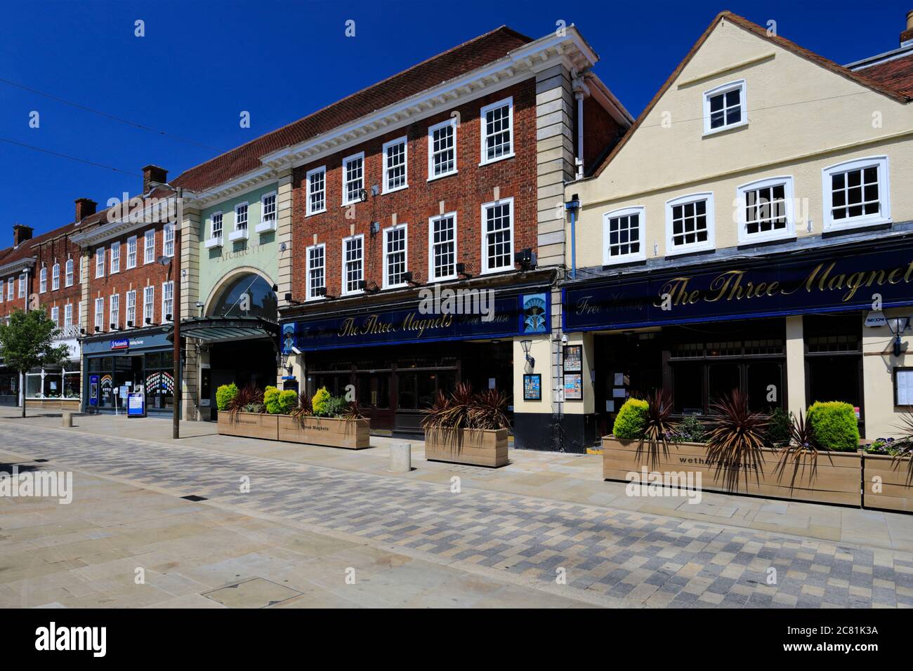Shops In The Town Centre Of Letchworth Garden City Hertfordshire Shops In The Town Centre Of Letchworth Garden City Hertfordshire