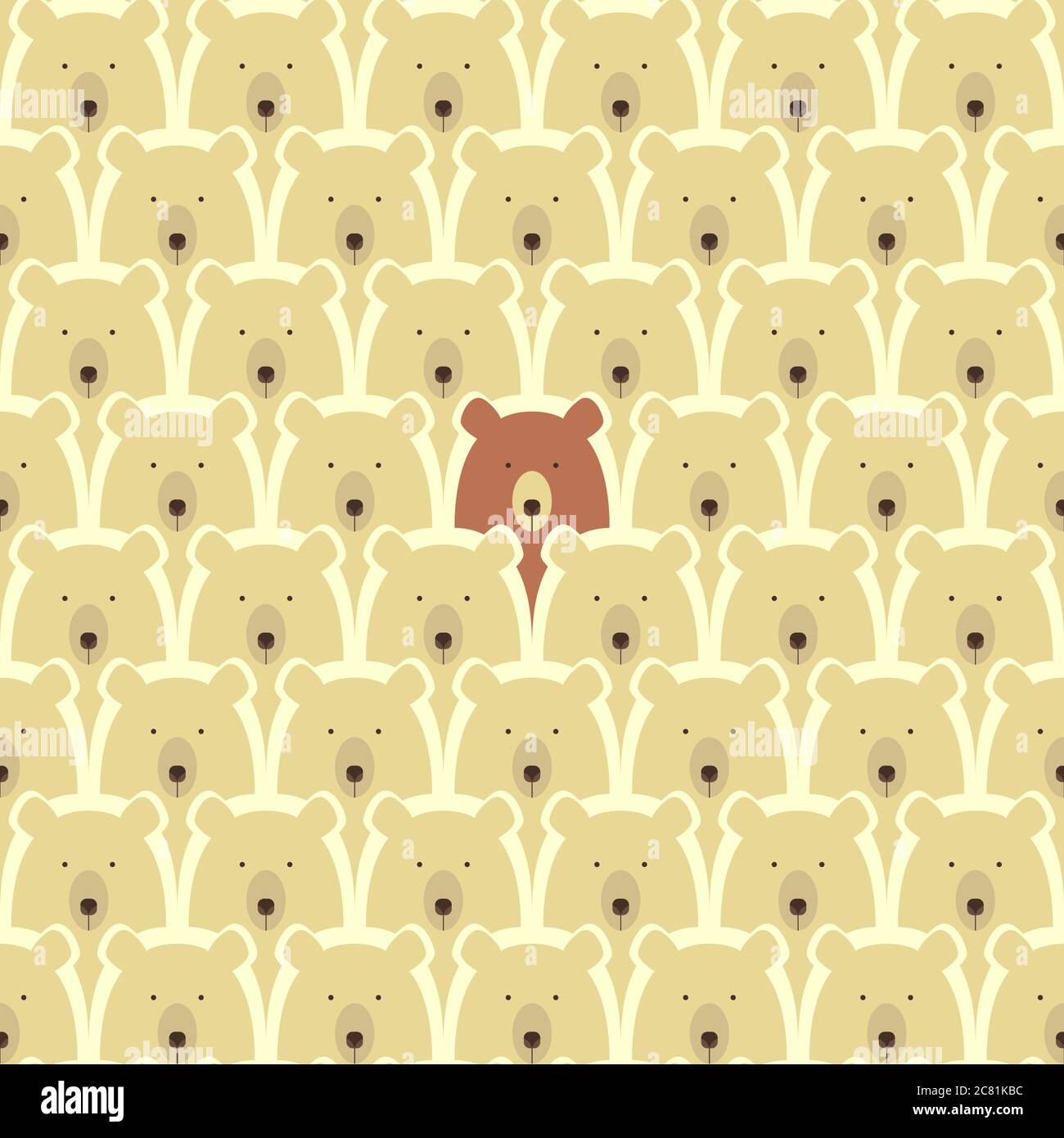 Bears pattern hi-res stock photography and images - Alamy