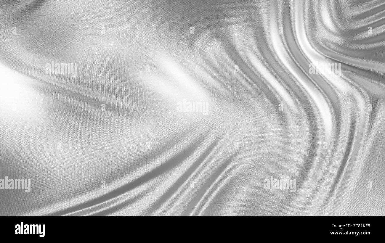 Silver fabric texture hi-res stock photography and images - Alamy