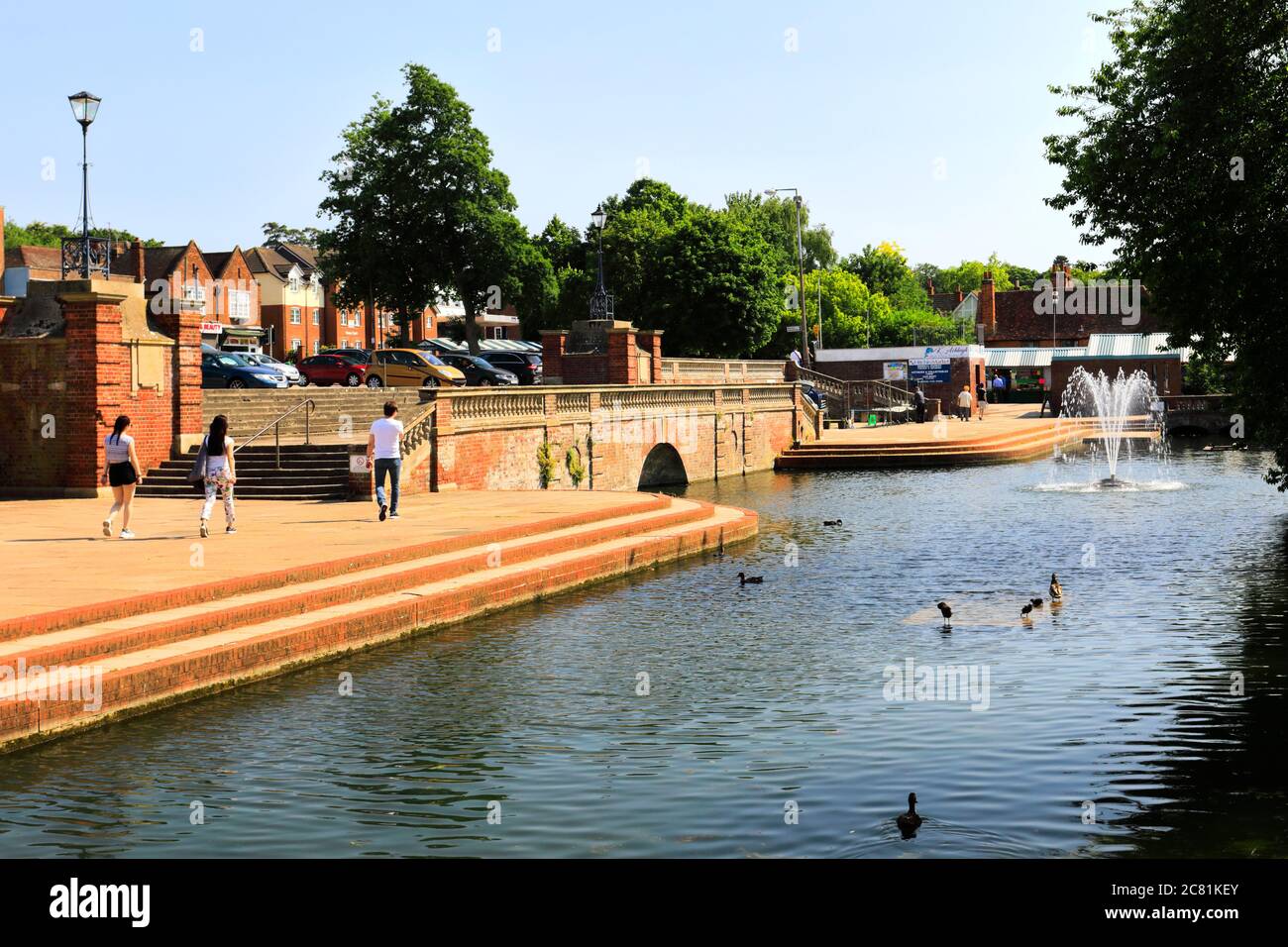 River lea hitchin hi-res stock photography and images - Alamy