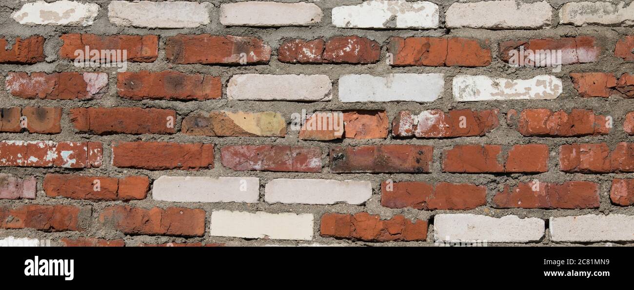 Abstract background of brick wall texture Stock Photo - Alamy