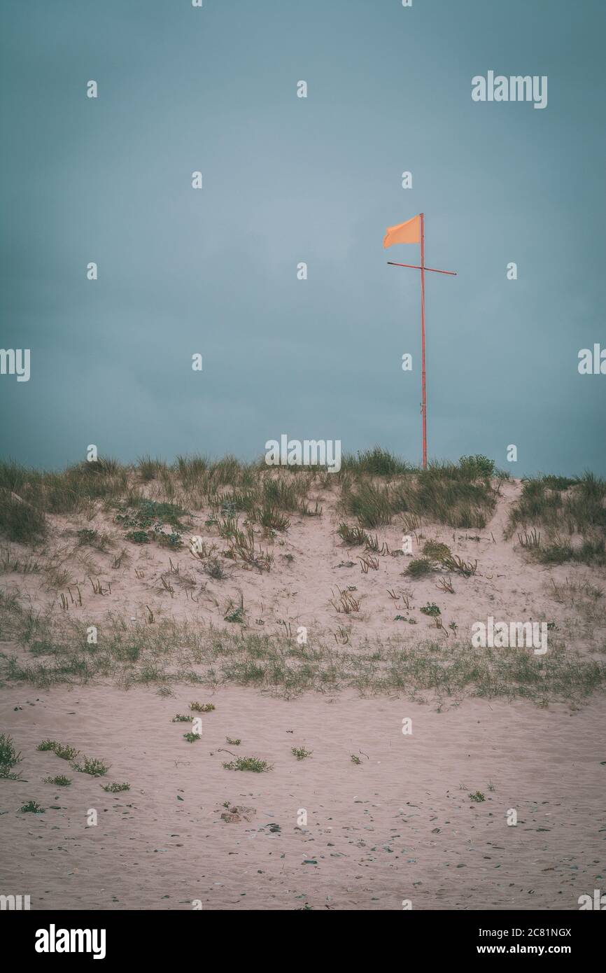 Red cross flag pole hi-res stock photography and images - Alamy