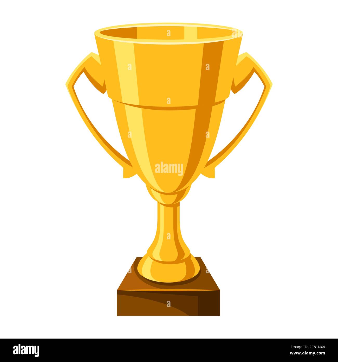 Gold cup icon Stock Vector Image & Art - Alamy