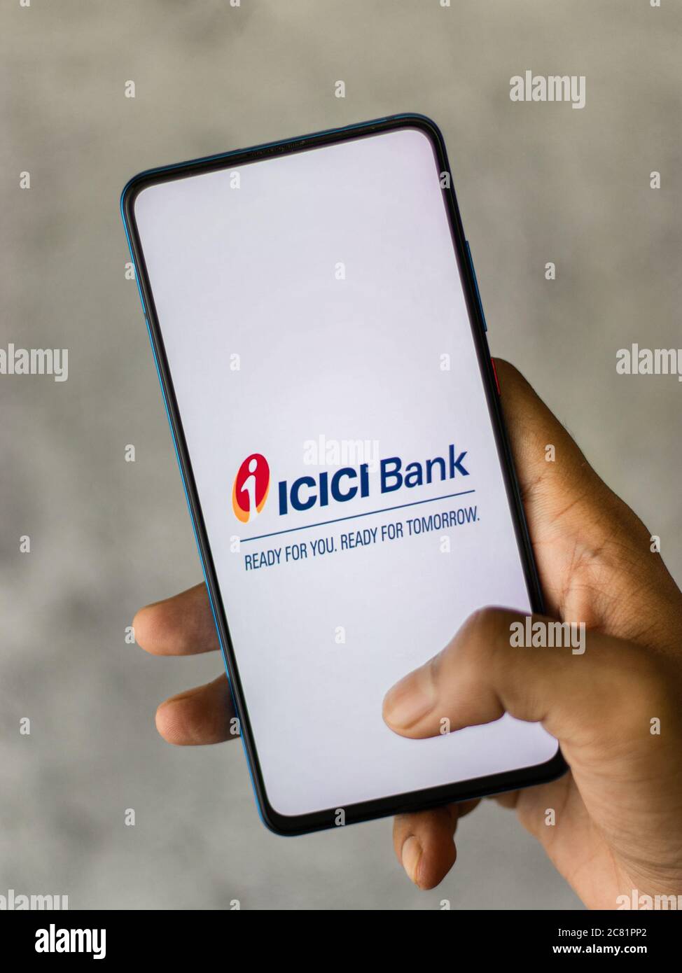Icici bank logo hi-res stock photography and images - Alamy