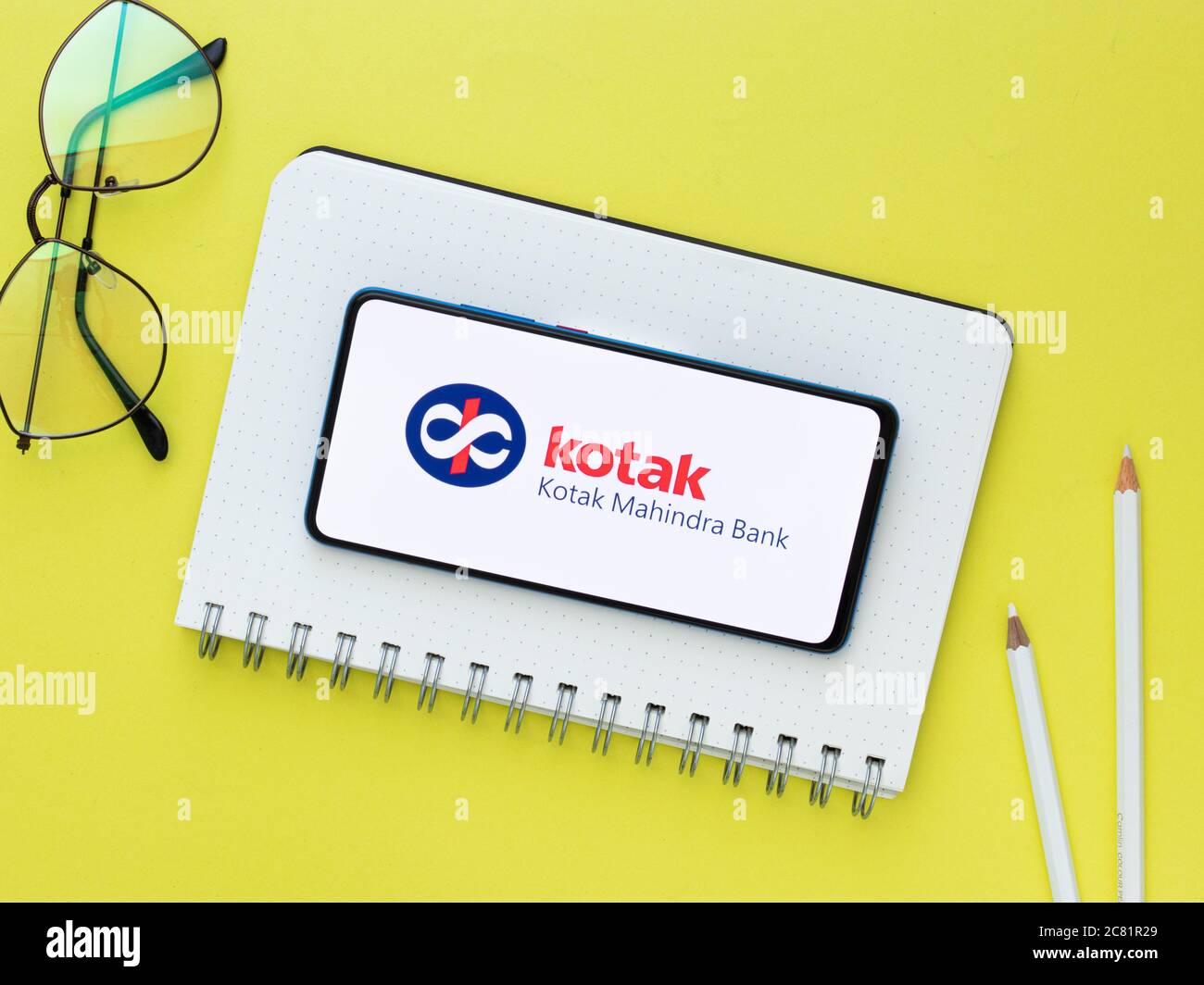 Kotak mahindra bank logo hi-res stock photography and images - Alamy