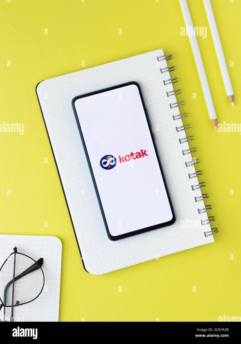 Kotak mahindra bank logo hi-res stock photography and images - Alamy